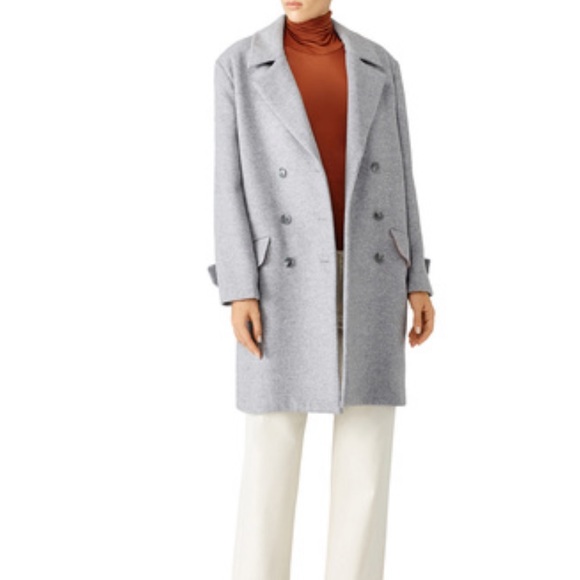 Halston Heritage | Jackets & Coats | Halston Heritage Double Breasted ...